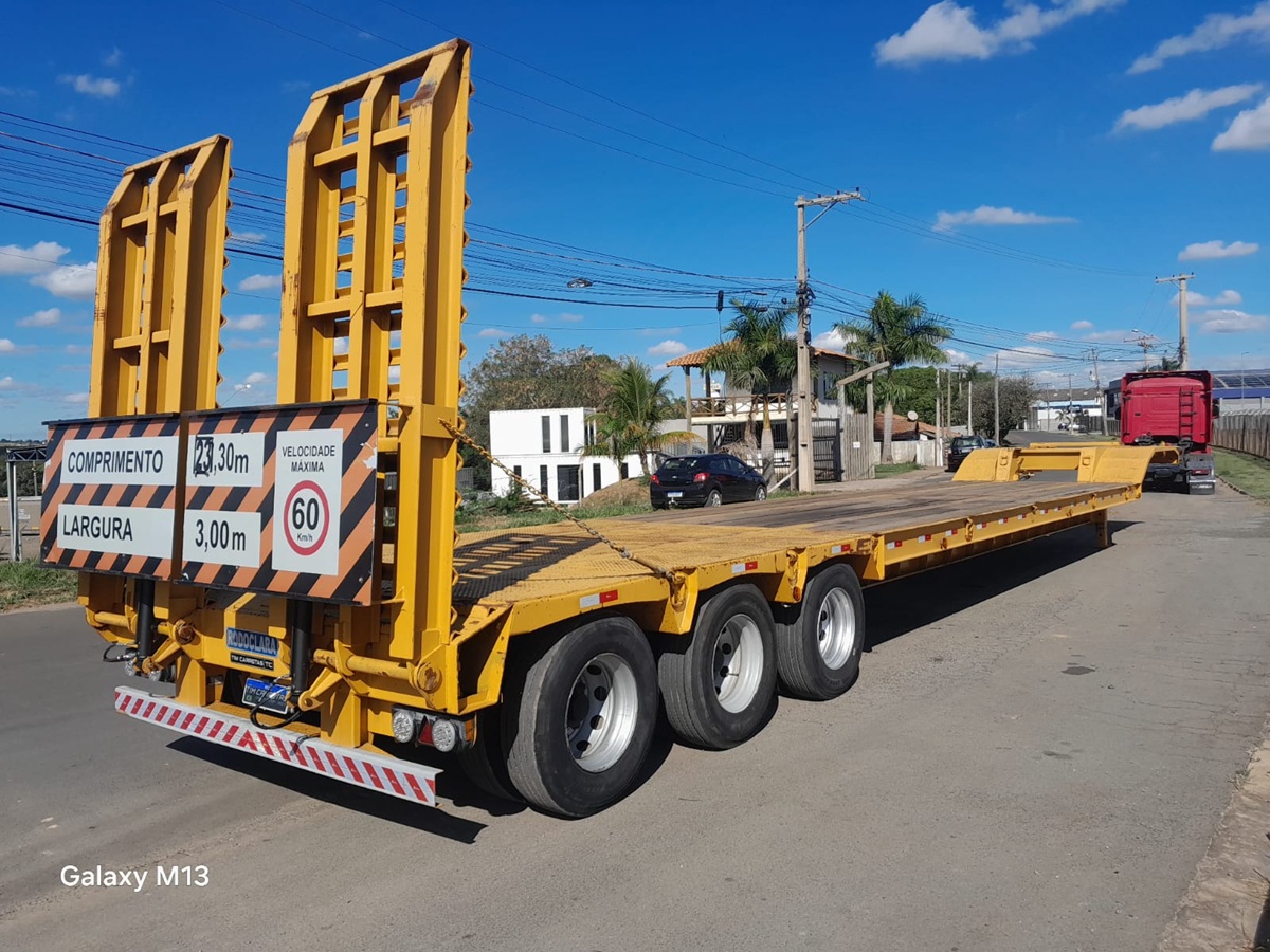 CARRETA PRANCHA 3 EIXOS RODOCLARA NAJA RETA | Tim Carretas