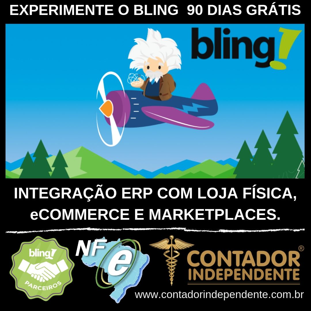 Bling cadastro, contador e serviços de configuração
