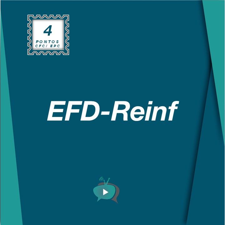 EFD REINF Treinamento online - CURSO EFD REINF